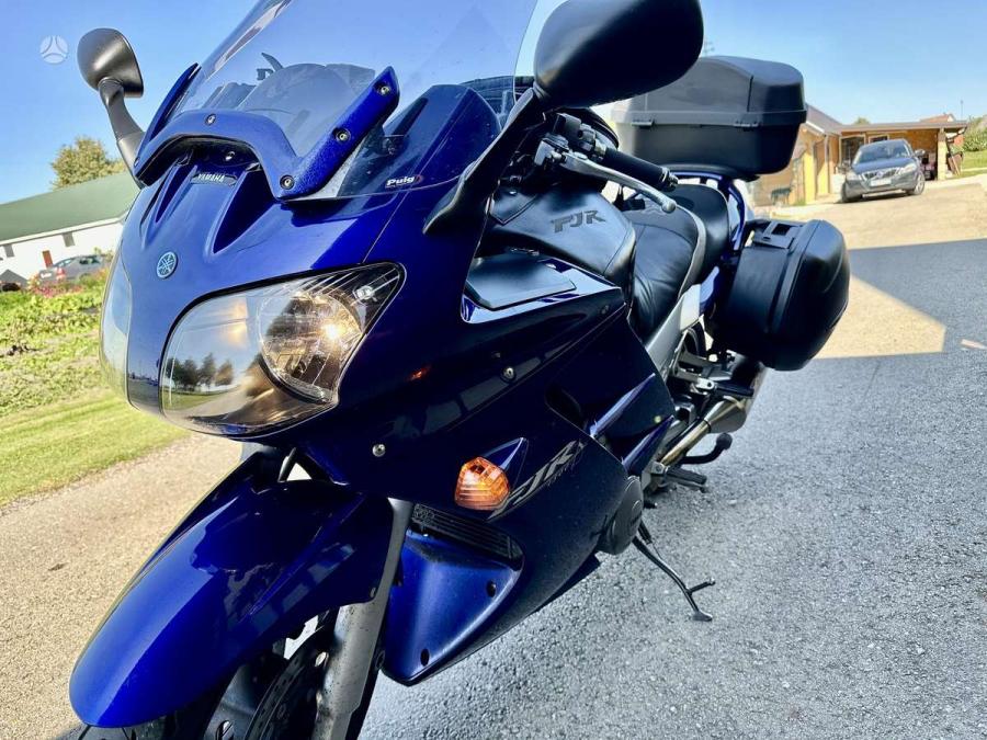 Zils Yamaha FJR 1300 2001 Elektrėnai, ar dzinēja tilpumu 1.30 L un nobraukumu 79 tūkst. km par 2585 €, foto 4 vietnē AUTOMOTO.COM.LV