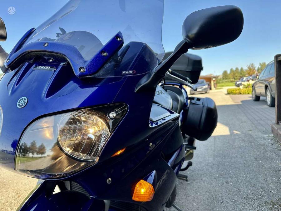 Zils Yamaha FJR 1300 2001 Elektrėnai, ar dzinēja tilpumu 1.30 L un nobraukumu 79 tūkst. km par 2585 €, foto 7 vietnē AUTOMOTO.COM.LV