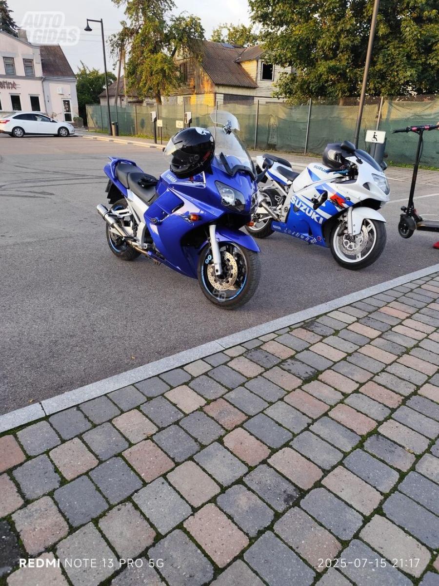 Синий Ямаха FJR 1300 2003 в Мариямполе, объемом двигателя 1.30 л и пробегом 84 тыс. км за 3000 €, фото 4 на AUTOMOTO.COM.LV