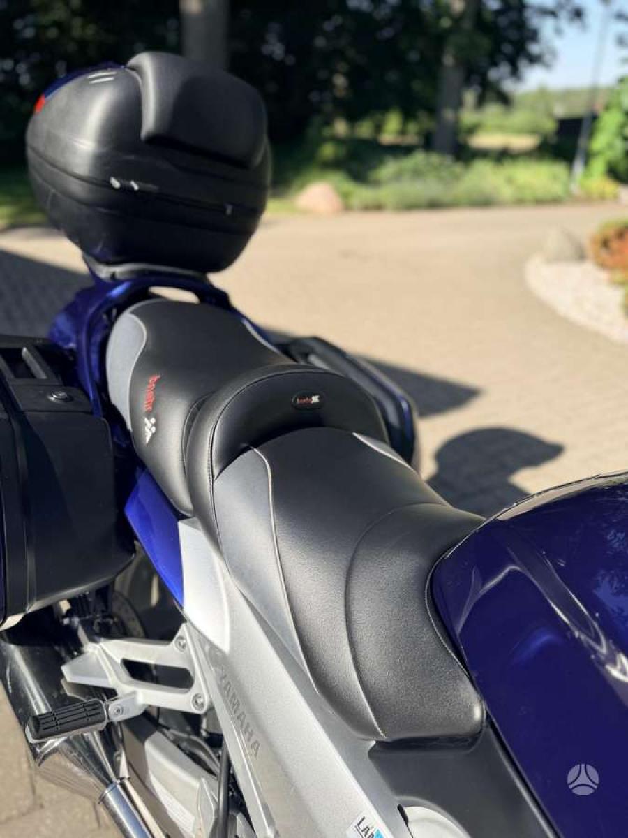 Blue Yamaha FJR 1300 2003 in Kaunas, with an engine capacity of 0.00 L and mileage of 72 thousand km for 3990 €, photo 15 on AUTOMOTO.COM.LV