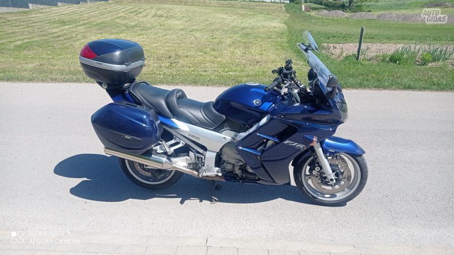 Zils Yamaha FJR 1300 2003 Raseiniai, ar dzinēja tilpumu 1.30 L un nobraukumu 89 tūkst. km par 3500 €, foto 3 vietnē AUTOMOTO.COM.LV