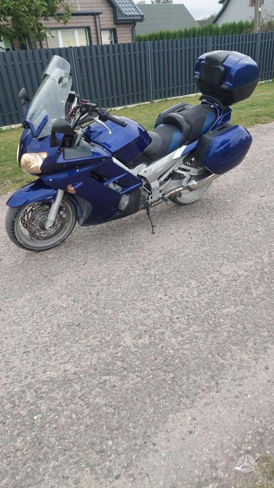 Zils Yamaha FJR 1300 2005 Vilkaviškis, ar dzinēja tilpumu 1.30 L un nobraukumu 96 tūkst. km par 2700 €, foto 6 vietnē AUTOMOTO.COM.LV