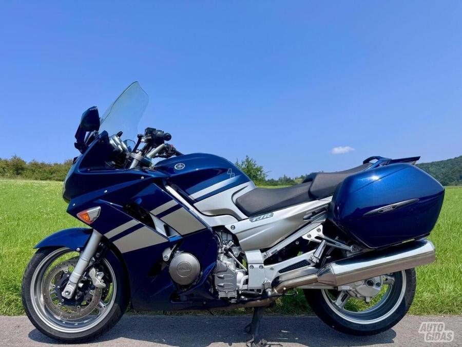 Blue Yamaha FJR 1300 2006 in Utena, with an engine capacity of 1.30 L and mileage of 57 thousand km for 7000 €, photo 1 on AUTOMOTO.COM.LV