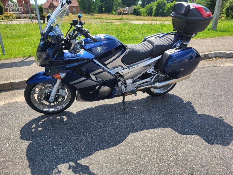 Blue Yamaha FJR 1300 2006 in Utena, with an engine capacity of 1.30 L and mileage of 57 thousand km for 7000 €, photo 4 on AUTOMOTO.COM.LV