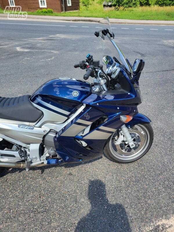 Blue Yamaha FJR 1300 2006 in Utena, with an engine capacity of 1.30 L and mileage of 57 thousand km for 7000 €, photo 6 on AUTOMOTO.COM.LV