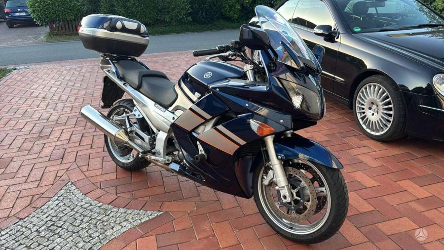 Синий Ямаха FJR 1300 2007 в Клайпеда, объемом двигателя 1.30 л и пробегом 38 тыс. км за 5800 €, фото 1 на AUTOMOTO.COM.LV