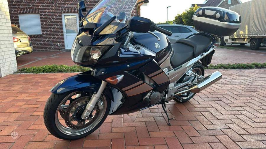 Синий Ямаха FJR 1300 2007 в Клайпеда, объемом двигателя 1.30 л и пробегом 38 тыс. км за 5800 €, фото 4 на AUTOMOTO.COM.LV
