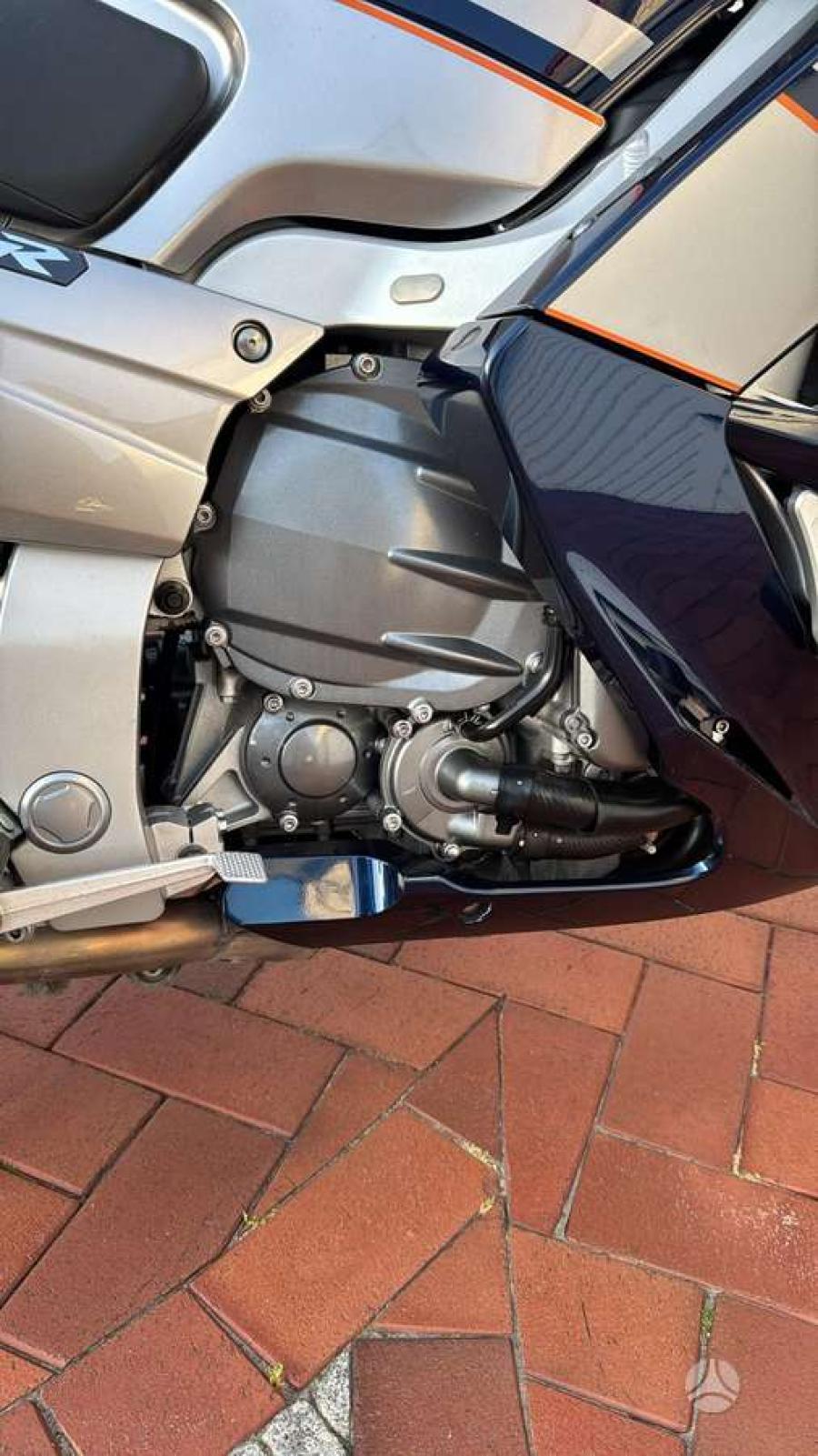 Синий Ямаха FJR 1300 2007 в Клайпеда, объемом двигателя 1.30 л и пробегом 38 тыс. км за 5800 €, фото 13 на AUTOMOTO.COM.LV