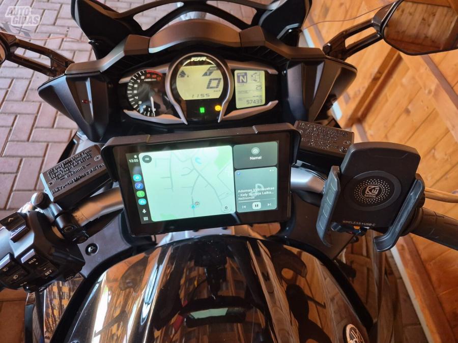 Brown Yamaha FJR 1300 2013 in Gargzdai, with an engine capacity of 1.30 L and mileage of 58 thousand km for 8500 €, photo 11 on AUTOMOTO.COM.LV