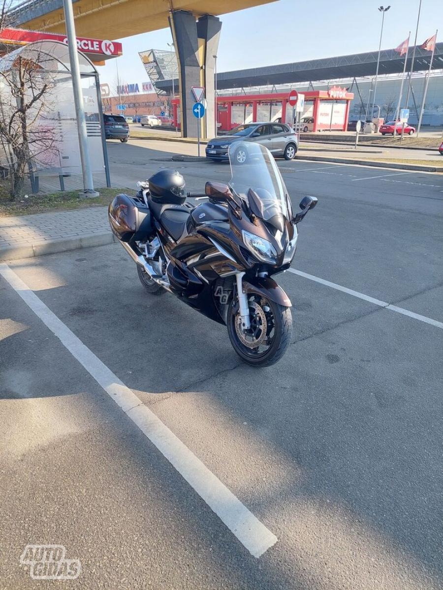 Brown Yamaha FJR 1300 2013 in Gargzdai, with an engine capacity of 1.30 L and mileage of 58 thousand km for 8500 €, photo 12 on AUTOMOTO.COM.LV