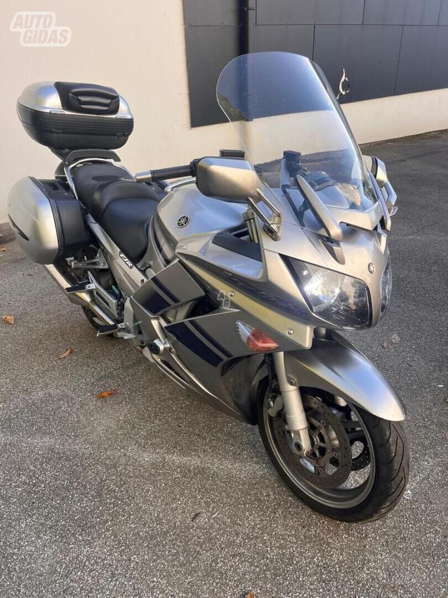 Grey Yamaha FJR 1300 2008 in Taurage, with an engine capacity of 1.30 L and mileage of 69 thousand km for 3500 €, photo 1 on AUTOMOTO.COM.LV