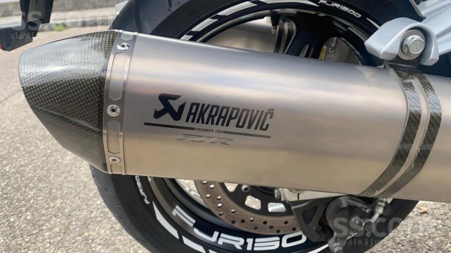 Yamaha FJR 2016 in Riga, with an engine capacity of 1.30 L and mileage of 0 thousand km for 12300 €, photo 3 on AUTOMOTO.COM.LV