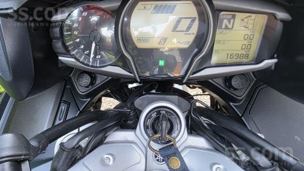 Yamaha FJR 2019 Ogre, ar dzinēja tilpumu 1.30 L un nobraukumu 0 tūkst. km par 11499 €, foto 9 vietnē AUTOMOTO.COM.LV