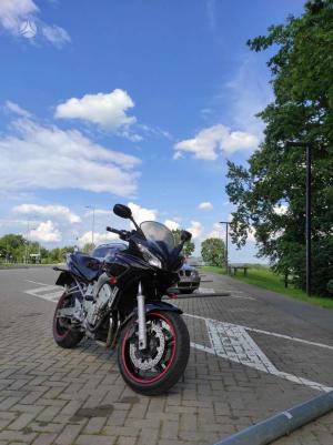 Black Yamaha FZ 6 2006 in Moletai, with an engine capacity of 0.60 L and mileage of 48 thousand km for 2450 €, photo  on AUTOMOTO.COM.LV