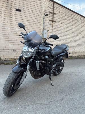 Черный Ямаха FZ 6 2007 в Паневежис, объемом двигателя 0.60 л и пробегом 71 тыс. км за 2300 €, фото  на AUTOMOTO.COM.LV