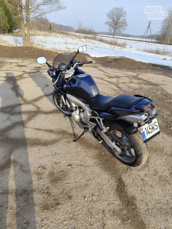 Blue Yamaha FZ 6 2004 in Taurage, with an engine capacity of 0.60 L and mileage of 49 thousand km for 2200 €, photo 6 on AUTOMOTO.COM.LV