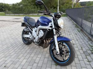 Blue Yamaha FZ 6 2004 in Vilnius, with an engine capacity of 0.60 L and mileage of 60 thousand km for 1700 €, photo  on AUTOMOTO.COM.LV