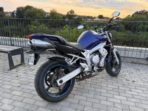 Blue Yamaha FZ 6 2004 in Vilnius, with an engine capacity of 0.60 L and mileage of 60 thousand km for 1700 €, photo 3 on AUTOMOTO.COM.LV