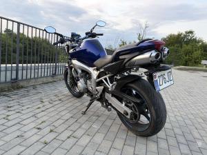 Blue Yamaha FZ 6 2004 in Vilnius, with an engine capacity of 0.60 L and mileage of 60 thousand km for 1700 €, photo 4 on AUTOMOTO.COM.LV