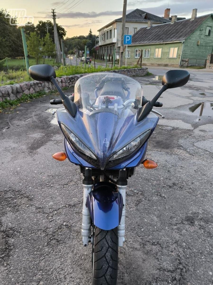 Синий Ямаха FZ 6 2004 в Каунас, объемом двигателя 0.60 л и пробегом 6 тыс. км за 3500 €, фото 5 на AUTOMOTO.COM.LV