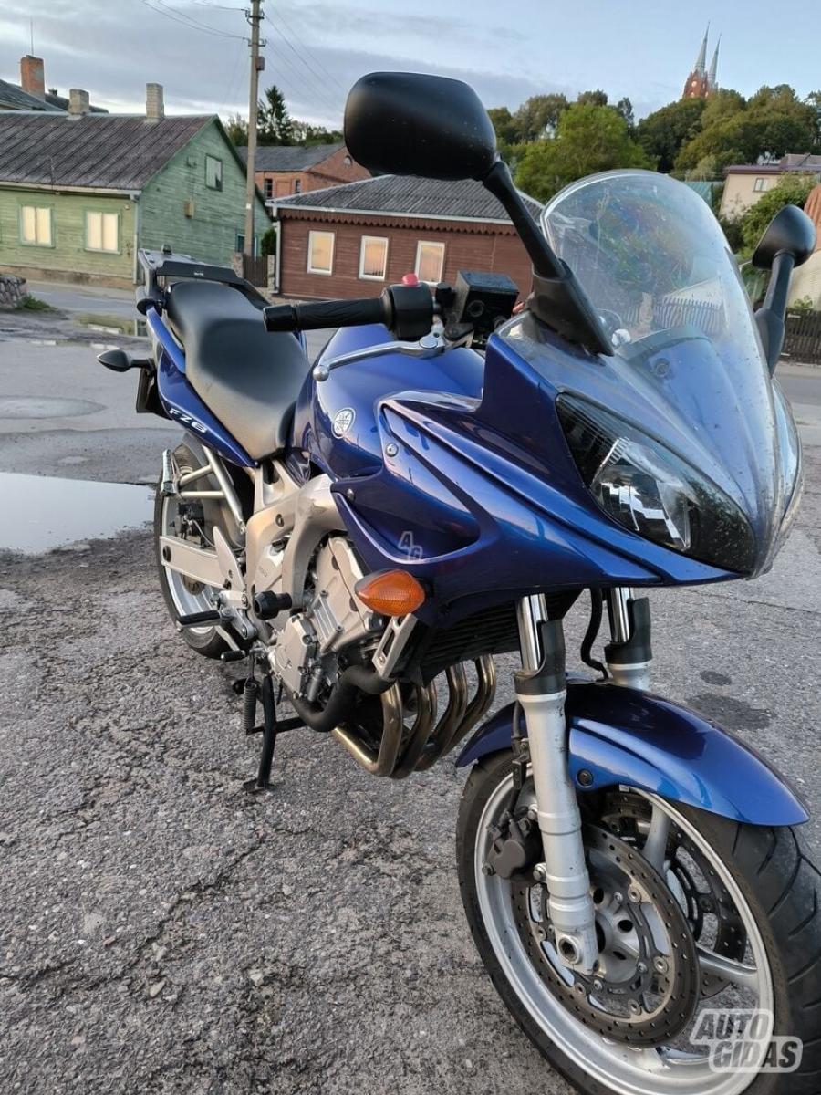 Синий Ямаха FZ 6 2004 в Каунас, объемом двигателя 0.60 л и пробегом 6 тыс. км за 3500 €, фото 6 на AUTOMOTO.COM.LV