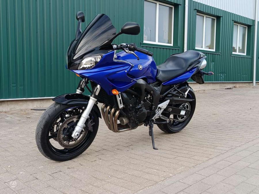 Синий Ямаха FZ 6 2007 в Тельшяй, объемом двигателя 0.60 л и пробегом 36 тыс. км за 2700 €, фото 3 на AUTOMOTO.COM.LV