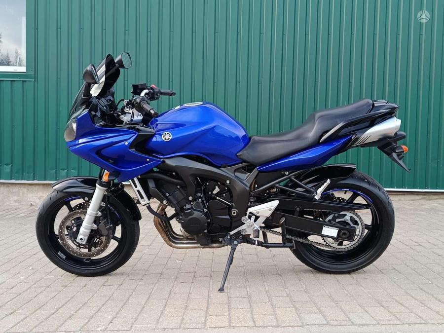 Синий Ямаха FZ 6 2007 в Тельшяй, объемом двигателя 0.60 л и пробегом 36 тыс. км за 2700 €, фото 5 на AUTOMOTO.COM.LV