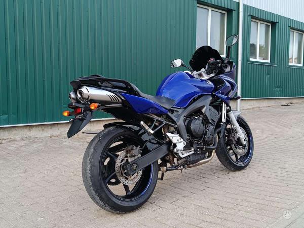 Синий Ямаха FZ 6 2007 в Тельшяй, объемом двигателя 0.60 л и пробегом 36 тыс. км за 2700 €, фото 6 на AUTOMOTO.COM.LV