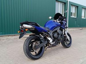 Синий Ямаха FZ 6 2007 в Тельшяй, объемом двигателя 0.60 л и пробегом 36 тыс. км за 2700 €, фото 6 на AUTOMOTO.COM.LV