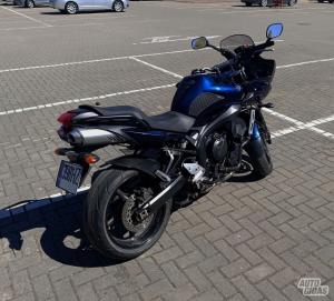 Blue Yamaha FZ 6 2009 in Trakai, with an engine capacity of 0.00 L and mileage of 22 thousand km for 3200 €, photo 4 on AUTOMOTO.COM.LV