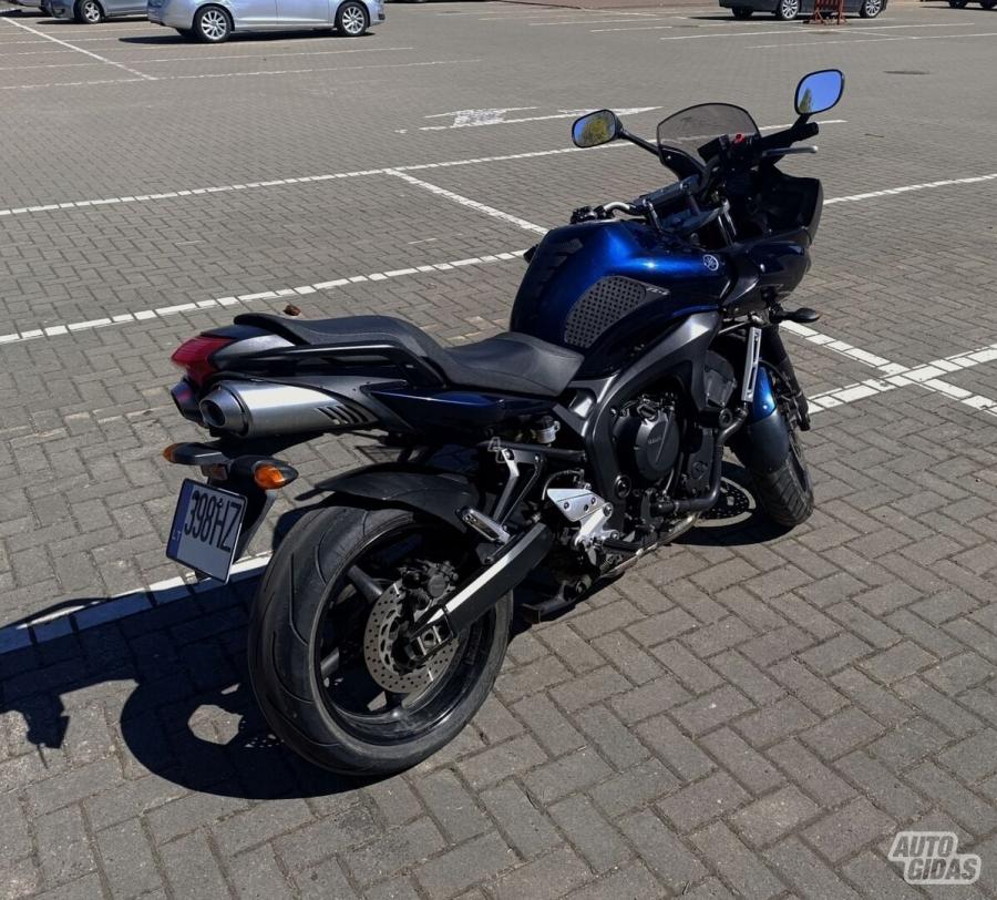 Blue Yamaha FZ 6 2009 in Trakai, with an engine capacity of 0.00 L and mileage of 22 thousand km for 3200 €, photo 4 on AUTOMOTO.COM.LV
