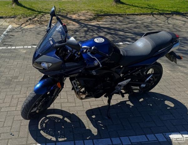Blue Yamaha FZ 6 2009 in Trakai, with an engine capacity of 0.00 L and mileage of 22 thousand km for 3200 €, photo 6 on AUTOMOTO.COM.LV