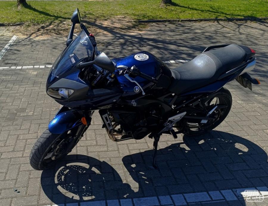 Blue Yamaha FZ 6 2009 in Trakai, with an engine capacity of 0.00 L and mileage of 22 thousand km for 3200 €, photo 7 on AUTOMOTO.COM.LV