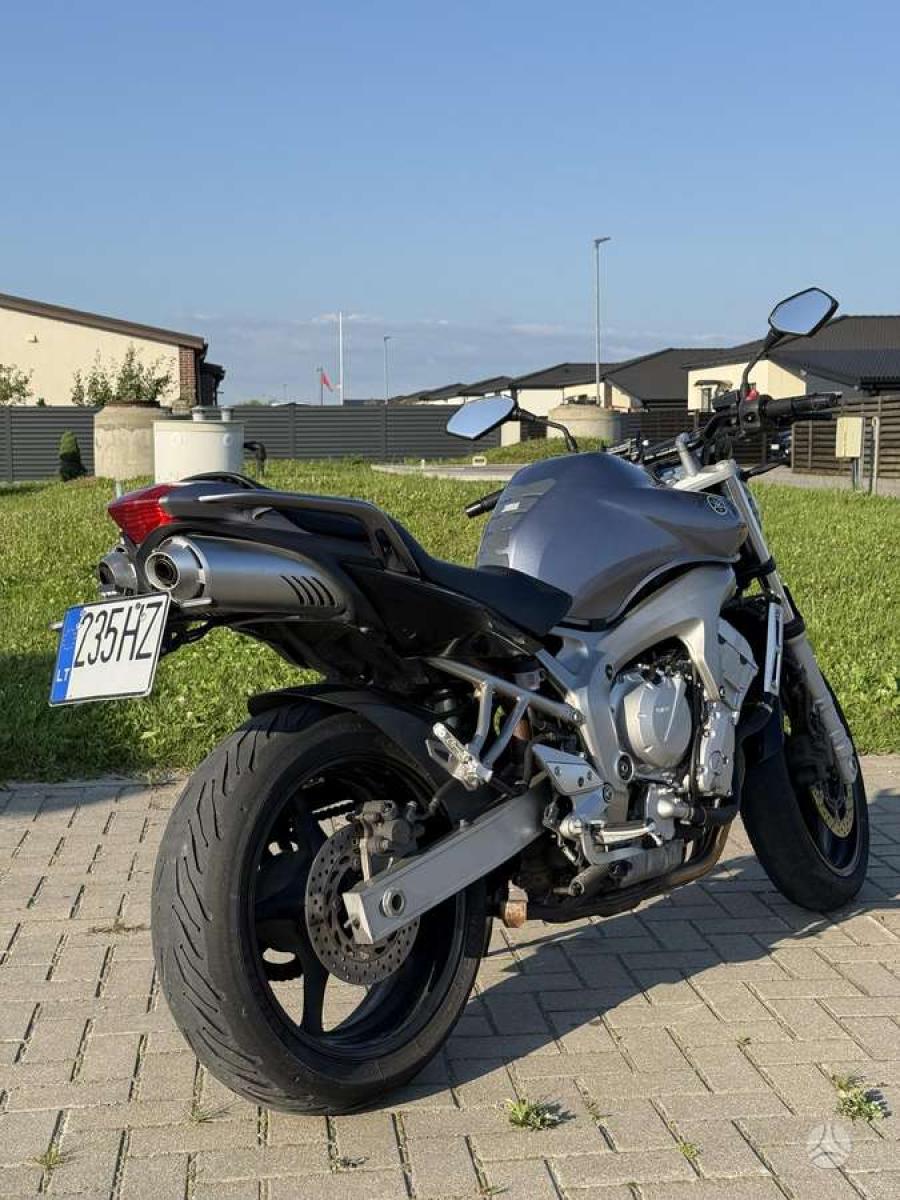 Ямаха FZ 6 2008 в Клайпеда, объемом двигателя 0.60 л и пробегом 49 тыс. км за 2100 €, фото 1 на AUTOMOTO.COM.LV