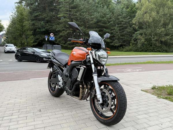 Oranžs Yamaha FZ 6 2006 Viļņa, ar dzinēja tilpumu 0.60 L un nobraukumu 59 tūkst. km par 2500 €, foto 6 vietnē AUTOMOTO.COM.LV