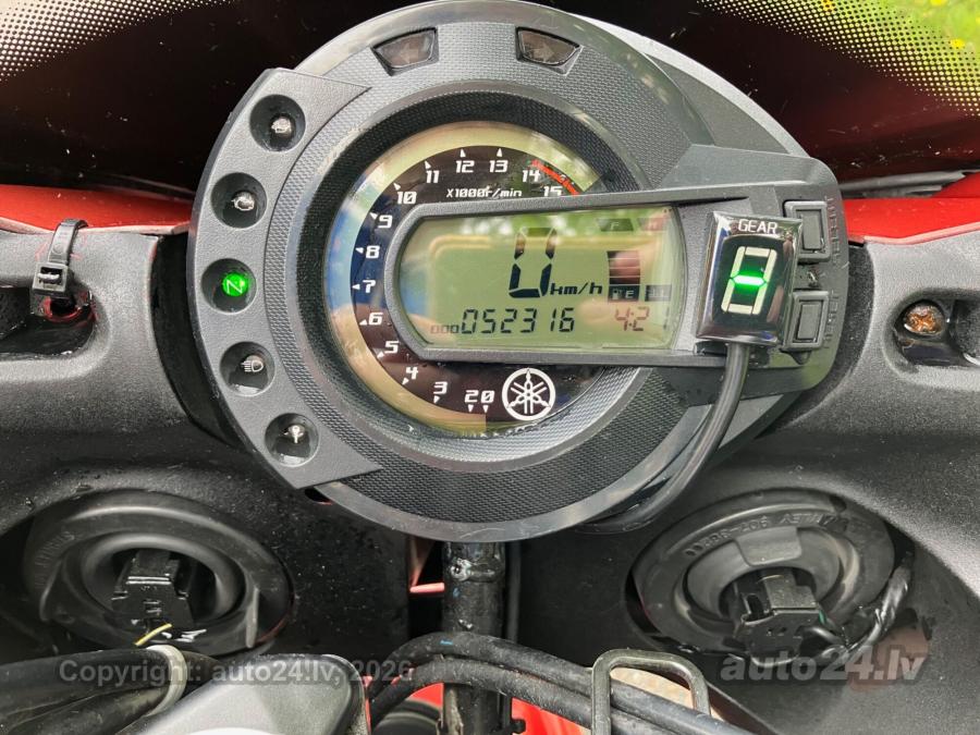 Красный Ямаха FZ 6 2004 в Вильянди, объемом двигателя 0.60 л и пробегом 52 тыс. км за 1700 €, фото 13 на AUTOMOTO.COM.LV