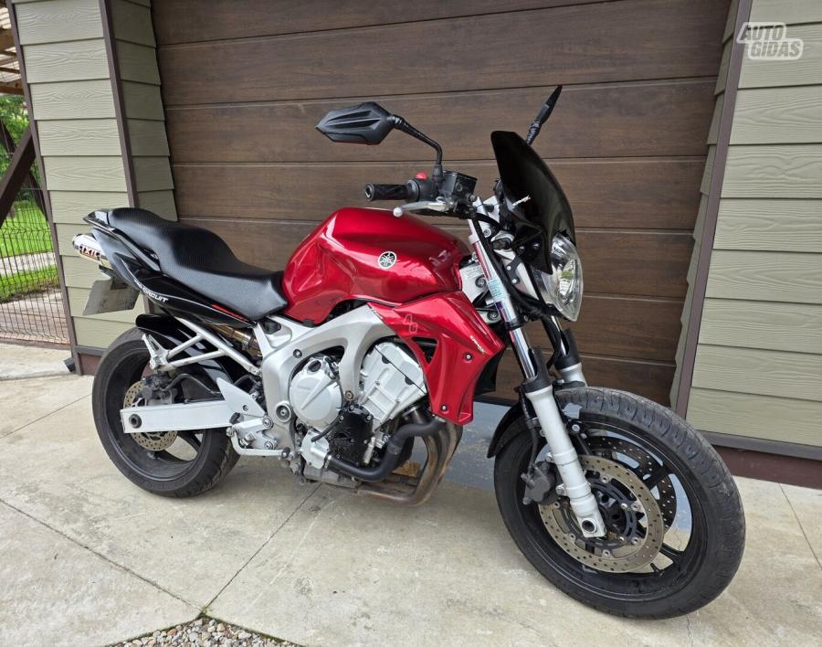 Красный Ямаха FZ 6 2005 в Пасвалис, объемом двигателя 0.60 л и пробегом 50 тыс. км за 1449 €, фото 1 на AUTOMOTO.COM.LV