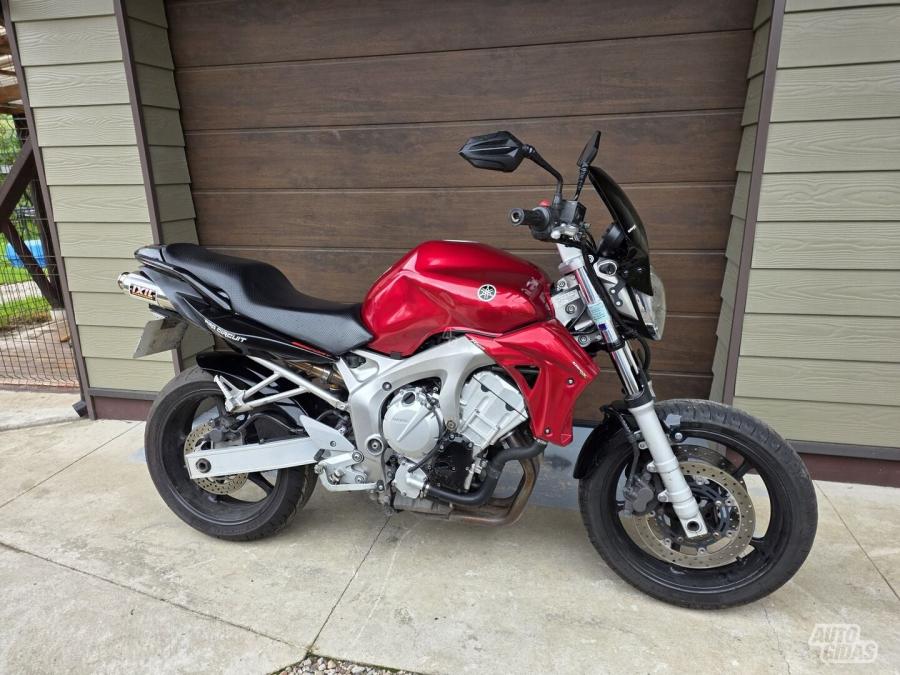 Красный Ямаха FZ 6 2005 в Пасвалис, объемом двигателя 0.60 л и пробегом 50 тыс. км за 1449 €, фото 19 на AUTOMOTO.COM.LV