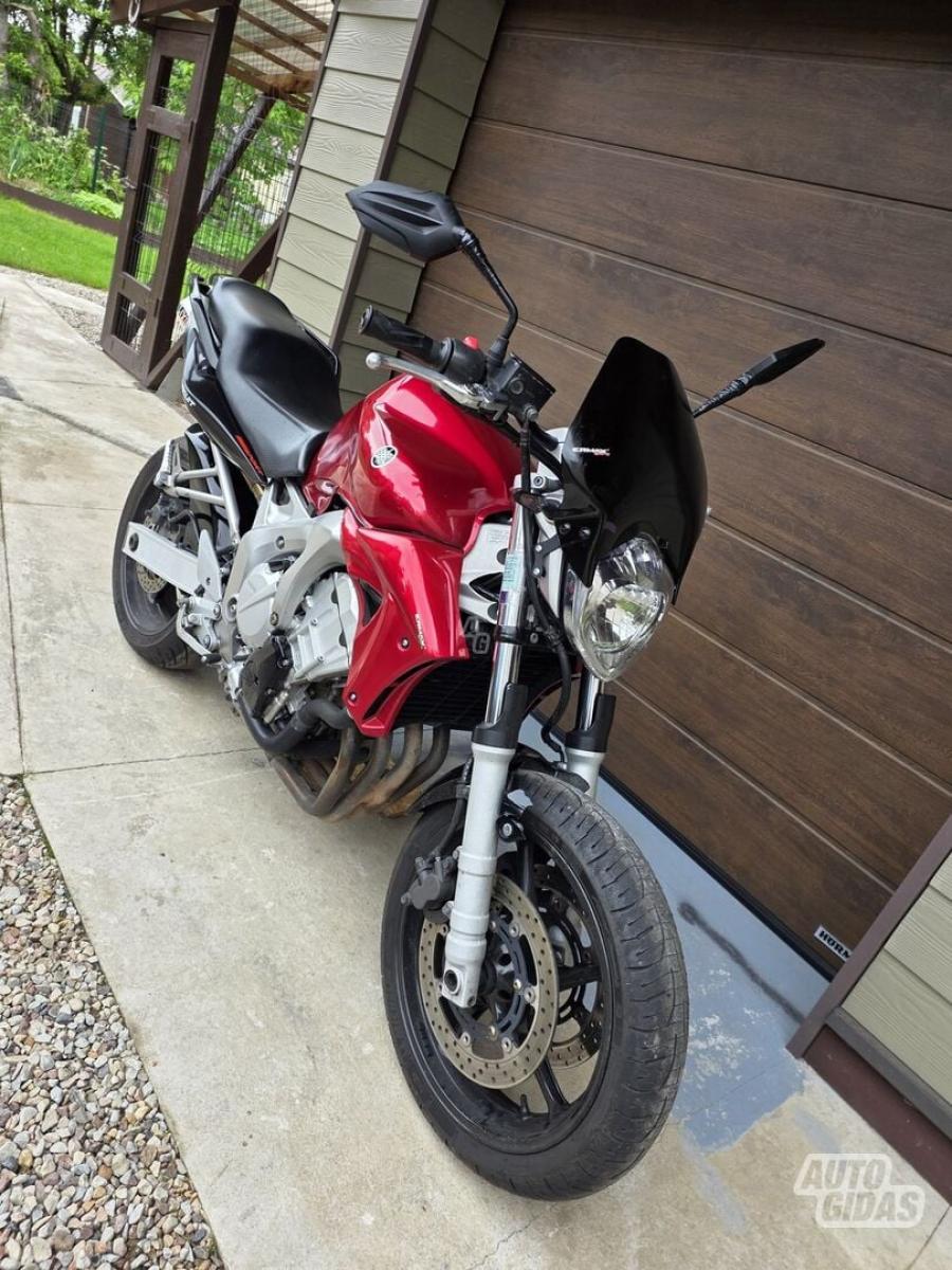 Красный Ямаха FZ 6 2005 в Пасвалис, объемом двигателя 0.60 л и пробегом 50 тыс. км за 1449 €, фото 26 на AUTOMOTO.COM.LV