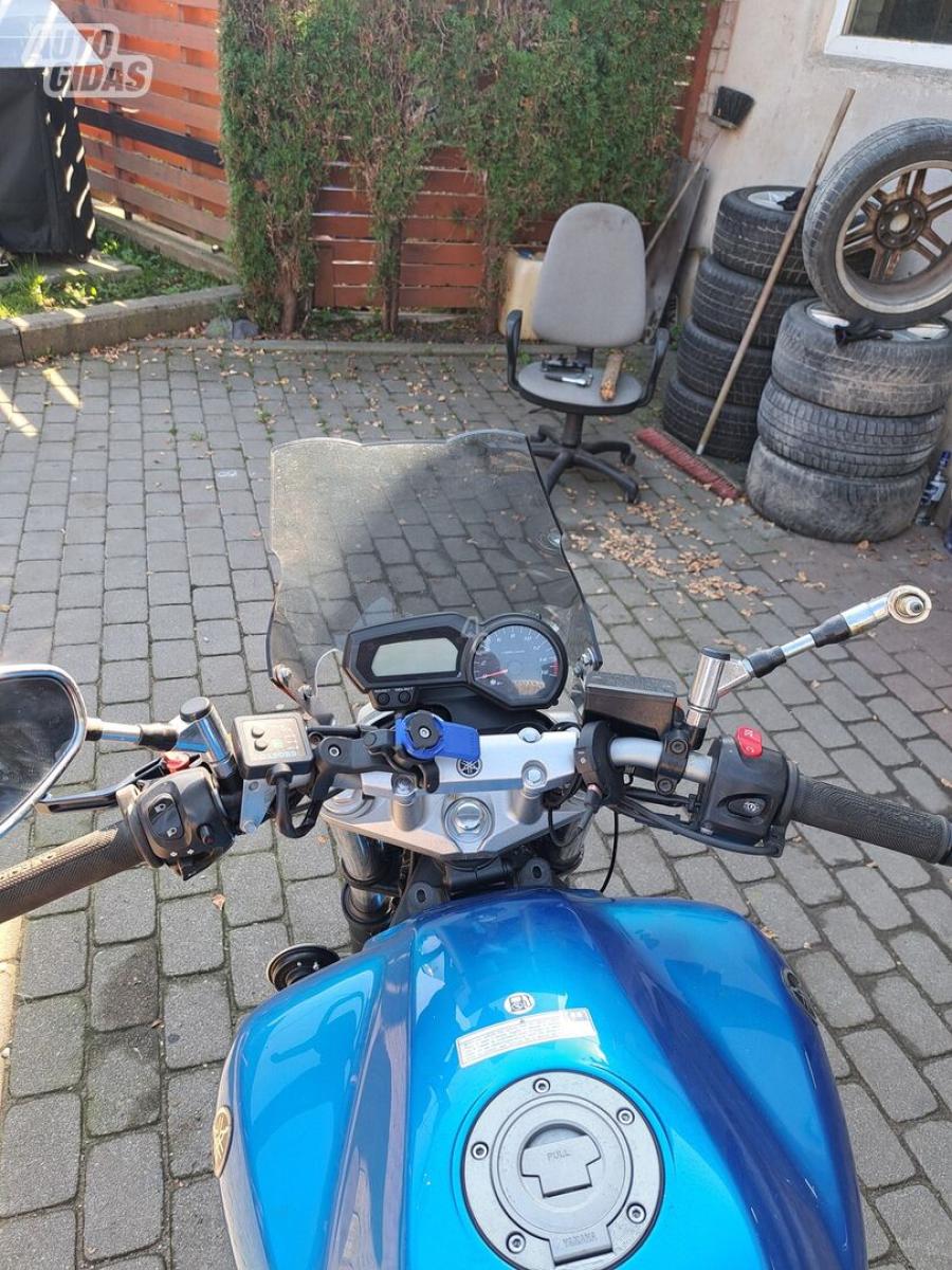 Blue Yamaha FZ 600 2015 in Kretinga, with an engine capacity of 0.60 L and mileage of 25 thousand km for 2700 €, photo 4 on AUTOMOTO.COM.LV