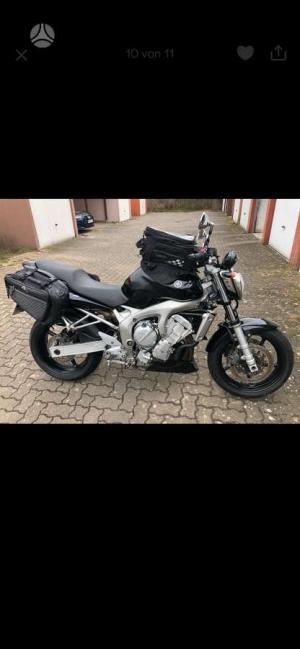 Черный Ямаха FZ 6N 2004 в Клайпеда, объемом двигателя 0.60 л и пробегом 19 тыс. км за 2800 €, фото 17 на AUTOMOTO.COM.LV