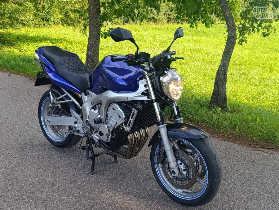 Синий Ямаха FZ 6N 2005 в Вильнюс, объемом двигателя 0.60 л и пробегом 63 тыс. км за 1800 €, фото 1 на AUTOMOTO.COM.LV