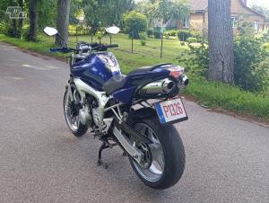 Синий Ямаха FZ 6N 2005 в Вильнюс, объемом двигателя 0.60 л и пробегом 63 тыс. км за 1800 €, фото 6 на AUTOMOTO.COM.LV