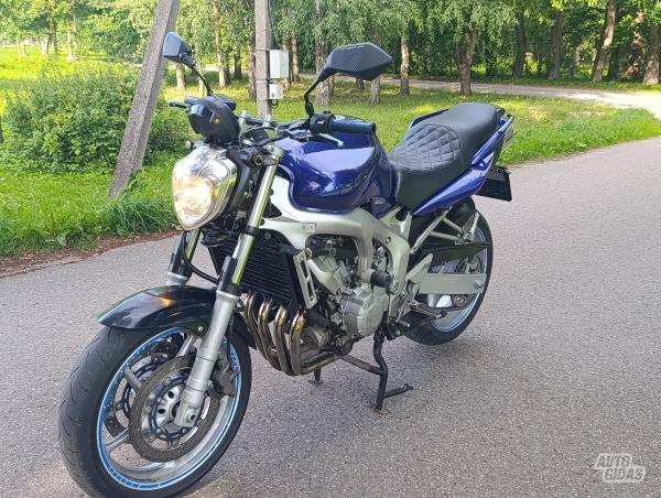 Синий Ямаха FZ 6N 2005 в Вильнюс, объемом двигателя 0.60 л и пробегом 63 тыс. км за 1800 €, фото 6 на AUTOMOTO.COM.LV