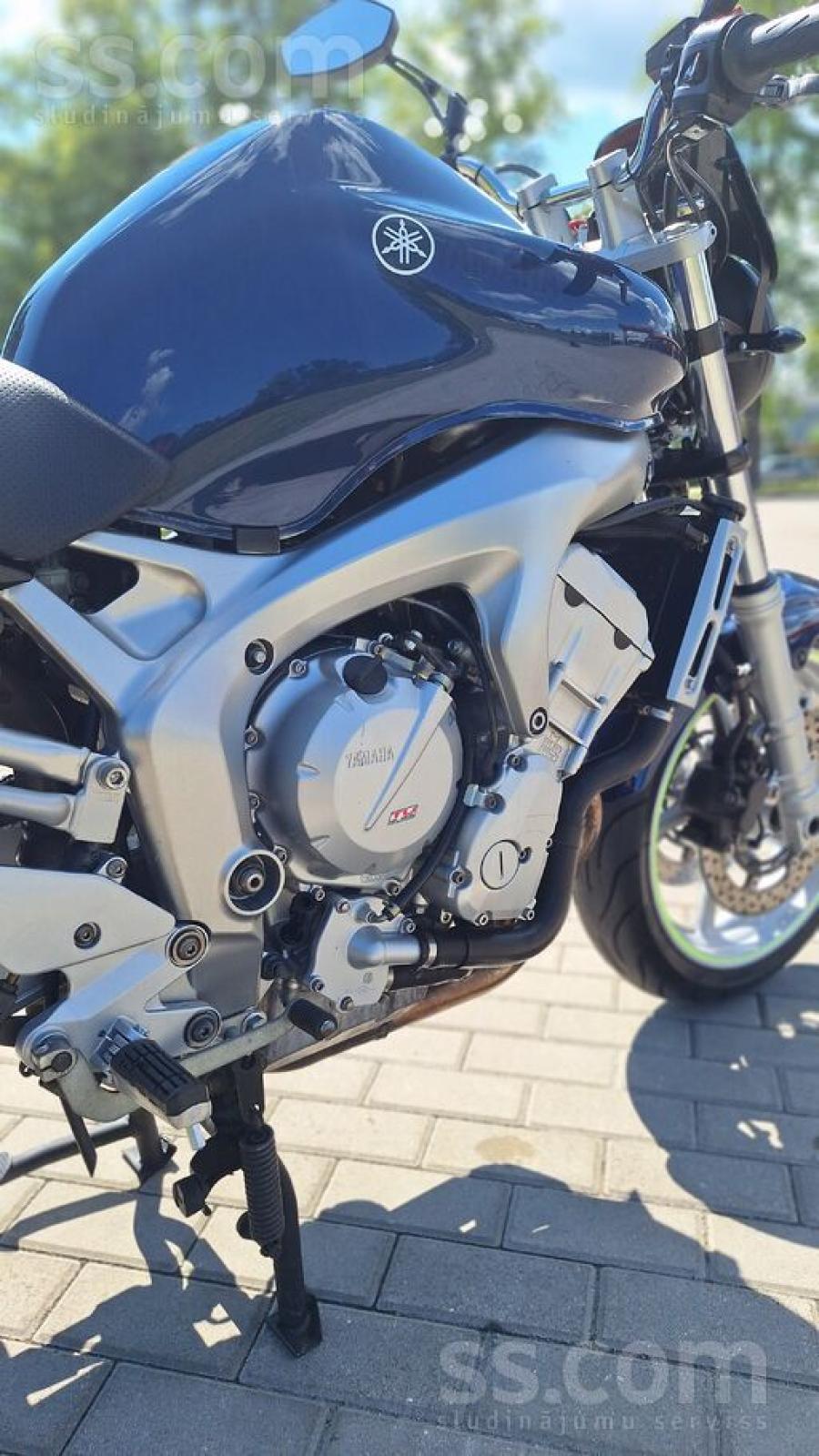 Yamaha FZ 6N 2003 in Jelgava, with an engine capacity of 0.60 L and mileage of 0 thousand km for 2750 €, photo 9 on AUTOMOTO.COM.LV