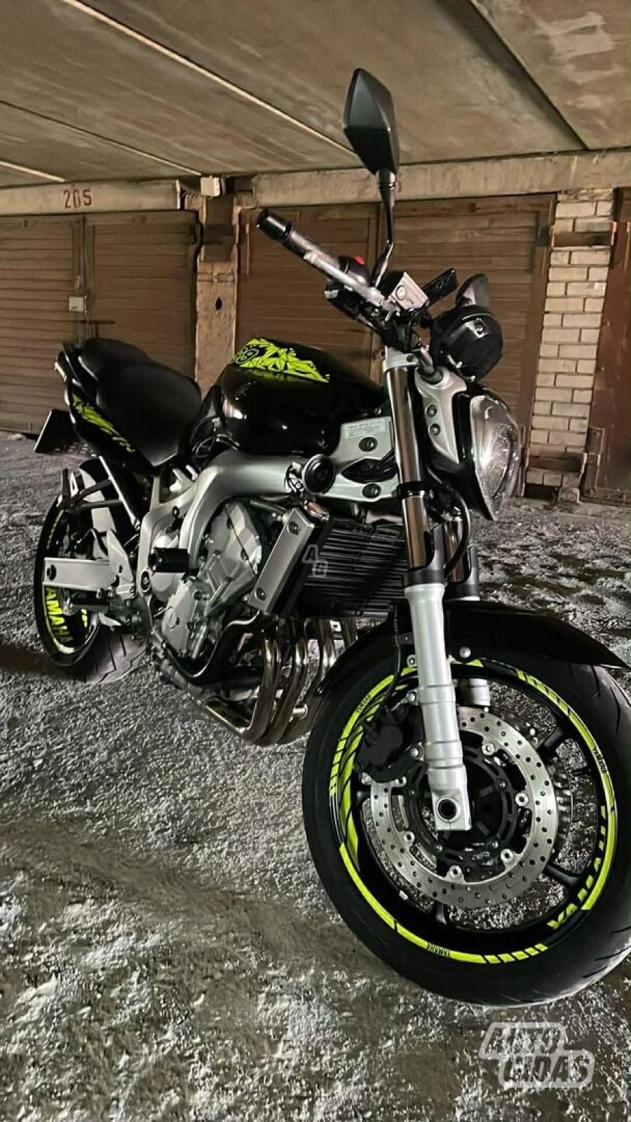 Yamaha FZ 6N 2004 in Kaunas, with an engine capacity of 0.00 L and mileage of 0 thousand km for 3000 €, photo 6 on AUTOMOTO.COM.LV