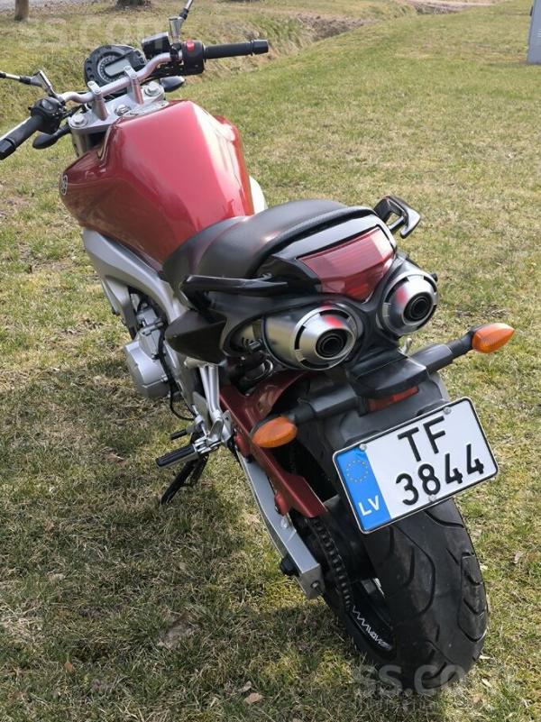 Yamaha FZ 6N 2004 in Jelgava, with an engine capacity of 0.60 L and mileage of 0 thousand km for 1900 €, photo 6 on AUTOMOTO.COM.LV
