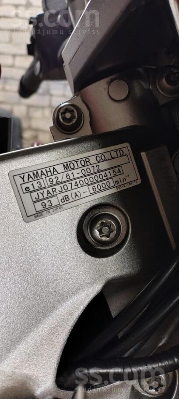 Ямаха FZ 6N 2004 в Огре на AUTOMOTO.COM.LV Ямаха FZ 6N 2004 в Огре, объемом двигателя 0.60 л и пробегом 0 тыс. км за 2650 €, фото 4 на AUTOMOTO.COM.LV