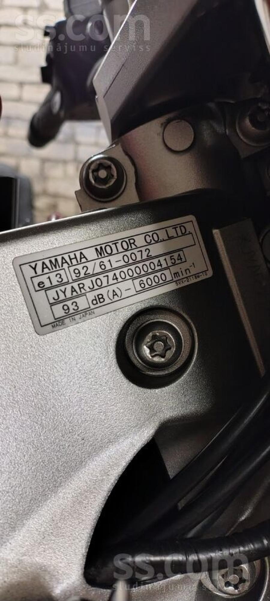 Ямаха FZ 6N 2004 в Огре, объемом двигателя 0.60 л и пробегом 0 тыс. км за 2650 €, фото 4 на AUTOMOTO.COM.LV