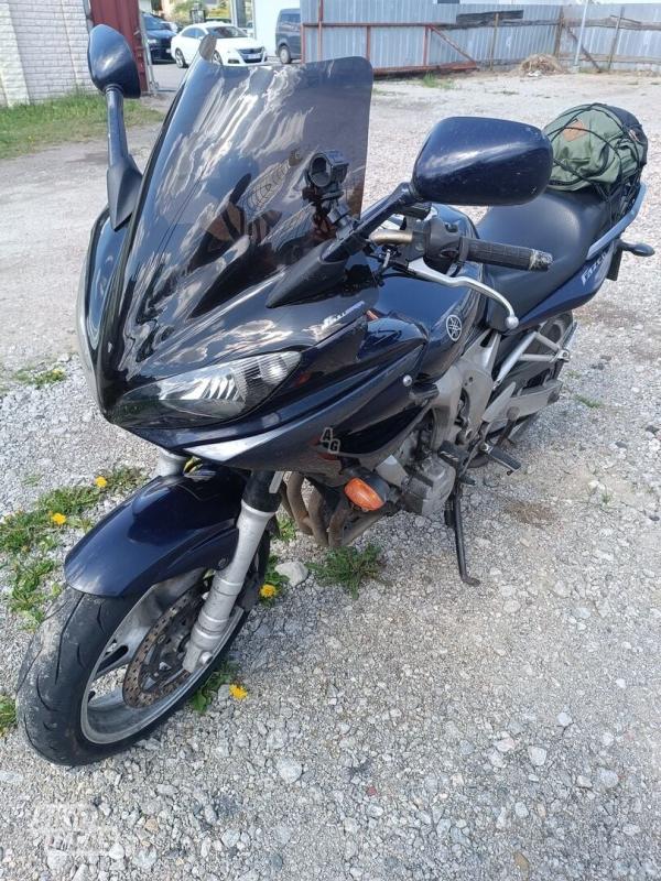 Blue Yamaha FZ 6S 2004 in Vilnius, with an engine capacity of 0.60 L and mileage of 64 thousand km for 2000 €, photo 1 on AUTOMOTO.COM.LV